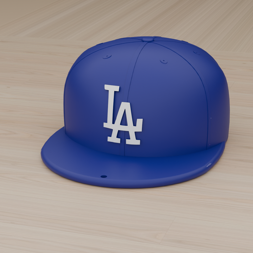 🧢 LA dodgers Cap Keychain・ STL File for 3D printing・Cults