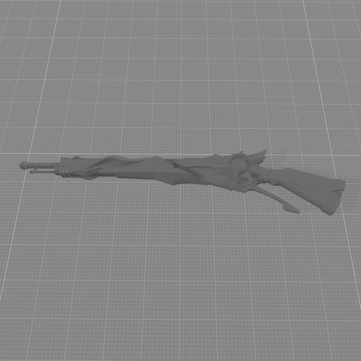 STL file Genshin Impact Pyro Rifle 🎨 ・3D print design to download・Cults