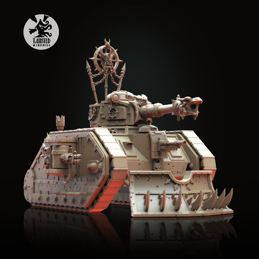 🩸 Blood Legion Tank・ 3D File for 3D printing・Cults