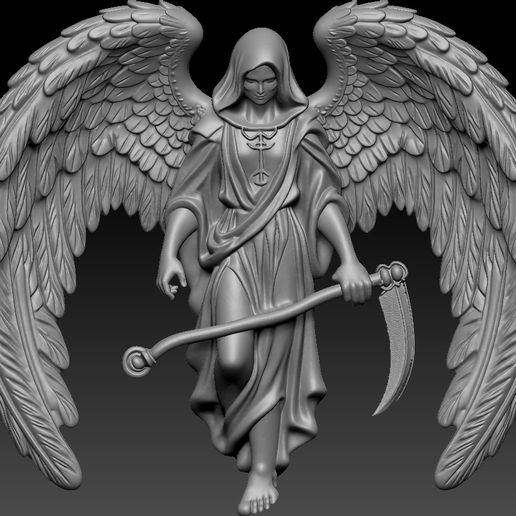 🎨 Grim Reaper・Free STL File for 3D printing・Cults