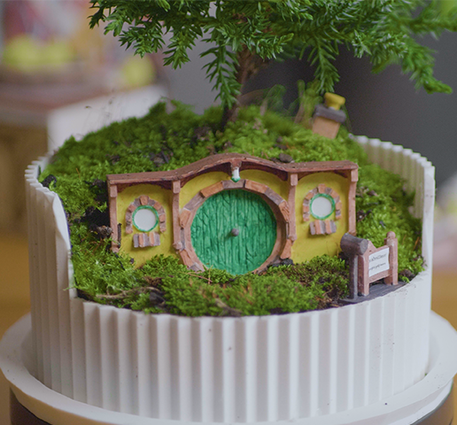 🪴 Lord of the Rings - Hobbiton Bonsai Terrarium Pot・Free 3MF File for ...