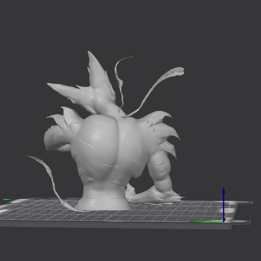 👊 Cosmic Garou - ONE PUNCH MAN・ STL File for 3D printing・Cults