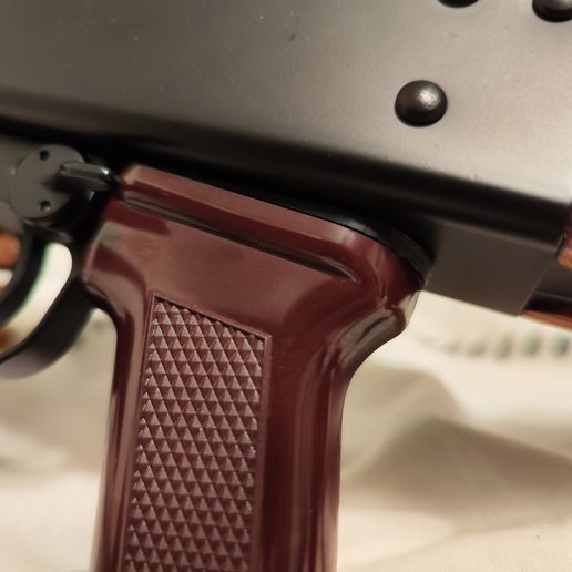 🔫 PKM grip spacer for AK grip・Free OBJ File for 3D printing・Cults