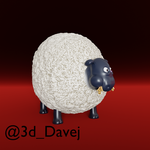 🐑 oveja grande de shaun la oveja・Archivo STL Gratis para Impresión 3D・Cults