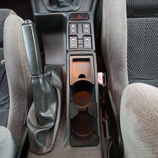 🚗 BMW E34 cup holder・ STEP File for 3D printing・Cults