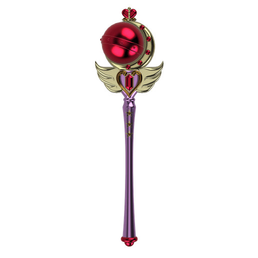 🌙 Cutie Moon Rod - Sailor Moon・ STL File for ・Cults
