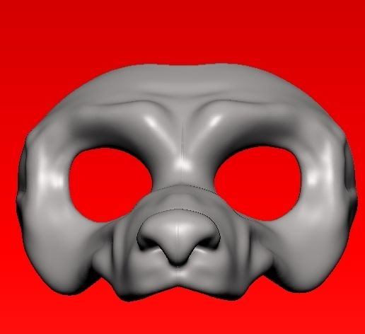 STL file Mask Dog Funny - cosplay - 3D print 🐕 ・3D printable design to ...