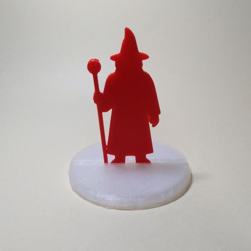 🎨 Wizard Front Figlet – 3D Printable Art Figures with Style・ STL File ...