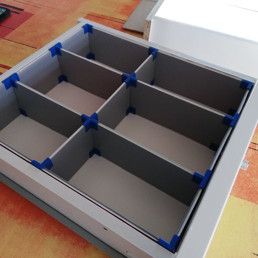 🔪 Kitchen Drawer Organizer Brackets/Braces・3D Print with the Anycubic ...