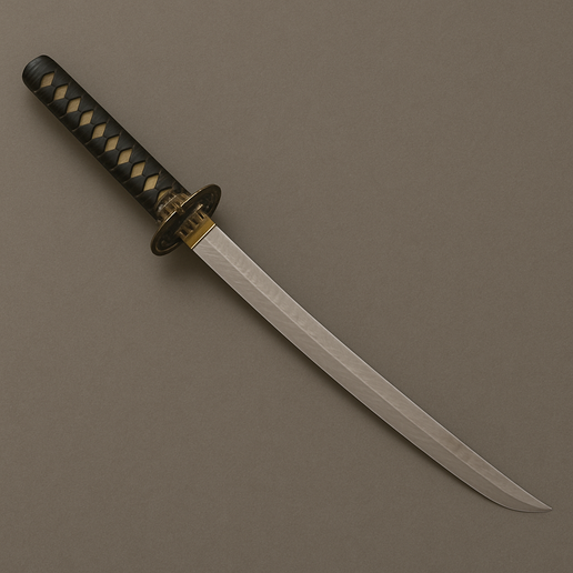 🗡️ Katana Masamune - Traditional Japanese 3D Samurai Sword・ STL File ...