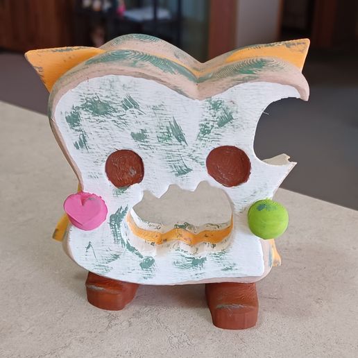 🧟 Billy Bob The Zombie Cheese Sandwich Figure・ STL File for 3D printing ...