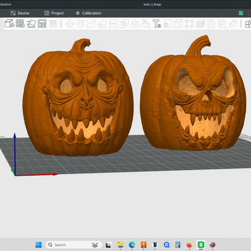 zombie jack o' lantern