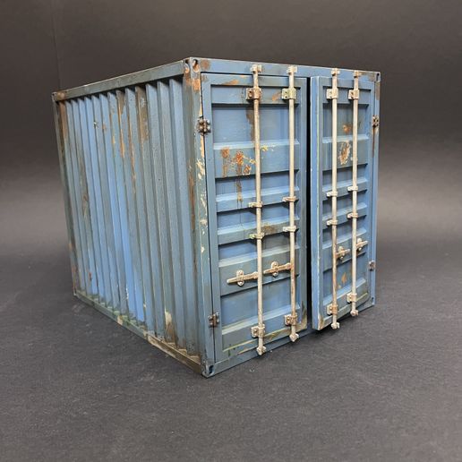 🏎️ Conteneur / Container scale 1/10・ STL File for 3D printing・Cults