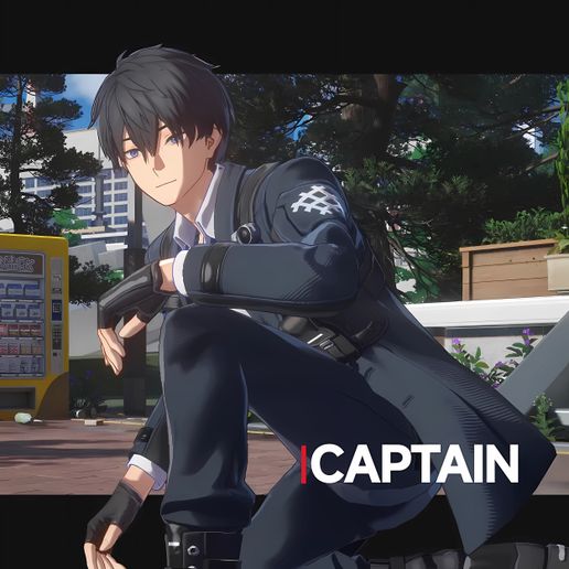 ♂️ Ananta Captain Male Main character Accessories. Video game, props ...