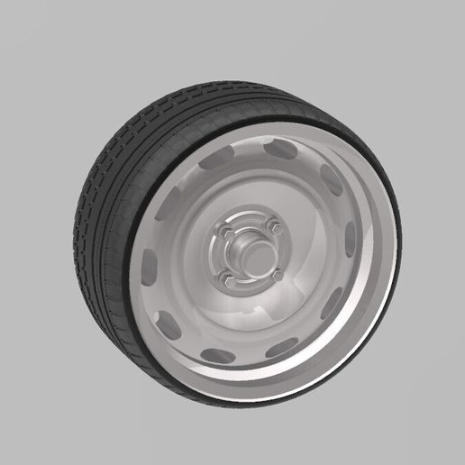 🛞 STL WHEEL IRON WHEEL 2・ STL File for 3D printing・Cults