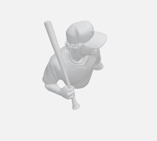 ⚾ Jacob Wilson - Figure・ OBJ File for 3D printing・Cults