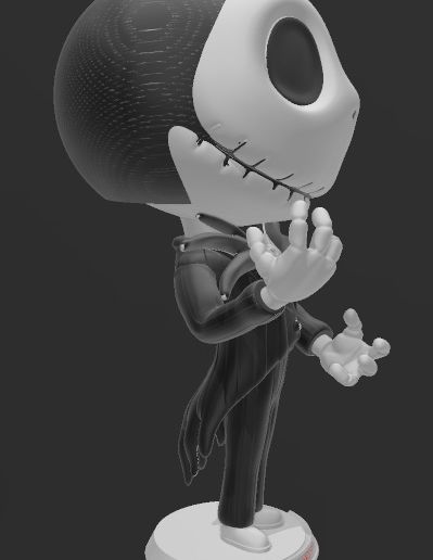 🍎 Suporte Alexa Echo Dot 4a e 5a Geração Jack Skellington Corpo Inteiro ...