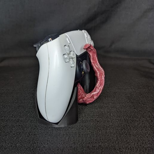 Archivo STL Venom Tongue Playstation 5 Controller Stand 👅 ・Diseño para ...