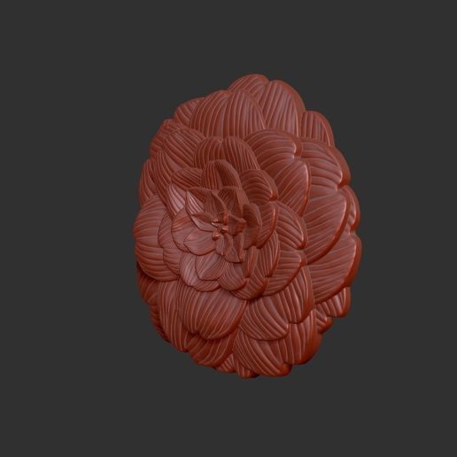 STL file Camellia 3d relief .stl file 📁 ・3D printer model to download・Cults