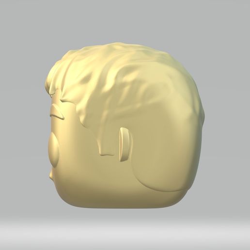 👨 CABEZA 011 FUNKO POP HOMBRE・Archivo STL para Impresión 3D・Cults