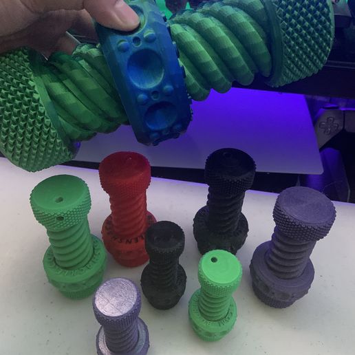3D printable Commercial Version - Fidget Bolt & Capsule Version • made ...