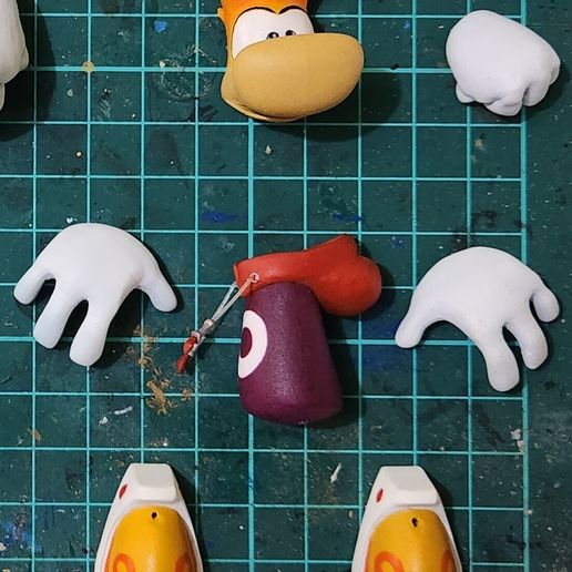 🦸 Rayman 3 action figure 1-12・ STL File for 3D printing・Cults