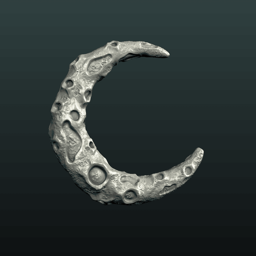 🌙 Crescent II・ 3D File for 3D printing・Cults