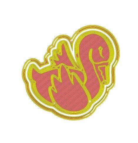 🦢 Swan 1 cutter and stamp・ STL File for 3D printing・Cults