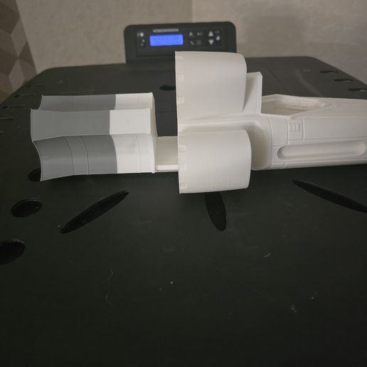 🎲 Colonial Viper Mk1 - Original BSG・3D Print with the Meiner 3D printer ...