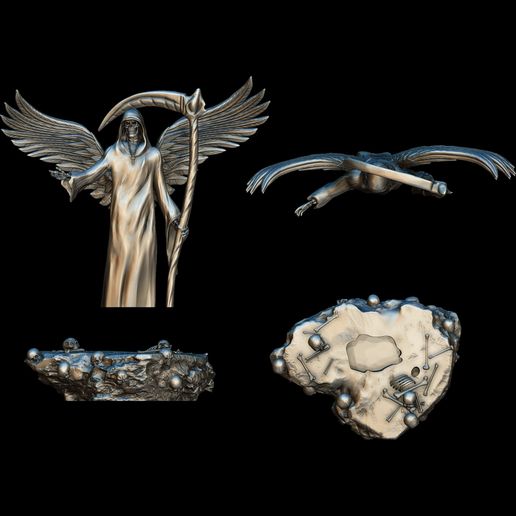 📁 Grim Reaper Figure STL file for 3d printing・ STL File for 3D printing ...