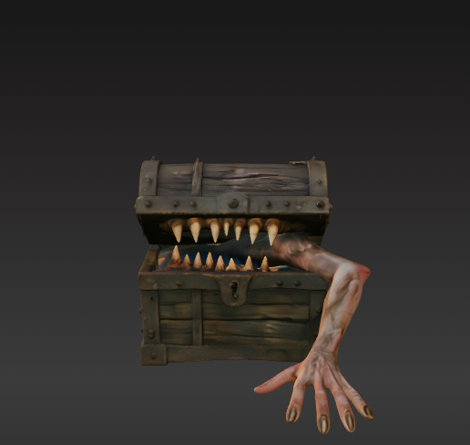 👹 Mimic Chest・Free STL File for 3D printing・Cults