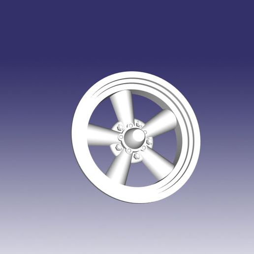 🛞 American Racing Torque thrust wheel・ STL File for 3D printing・Cults