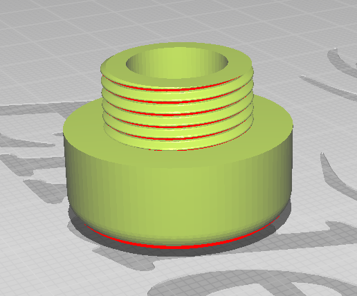 🧢 Multipurpose cap for inflator spout・Free STL File for 3D printing・Cults