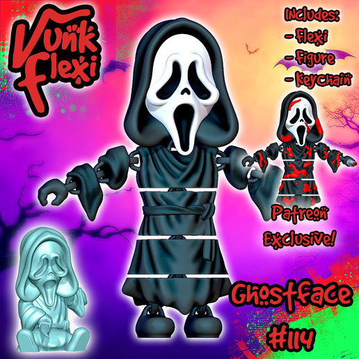 ghost face 3d printer