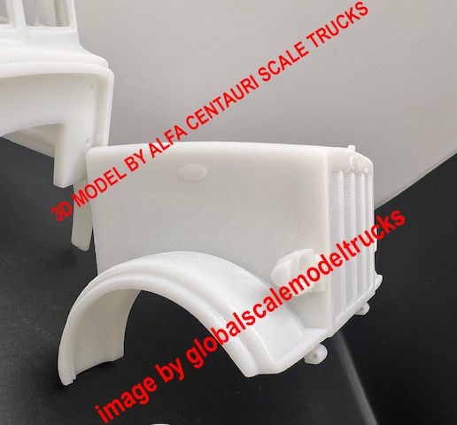 🚕 PETERBILT 367 1/14 SCALE CAB・ STL File for 3D printing・Cults