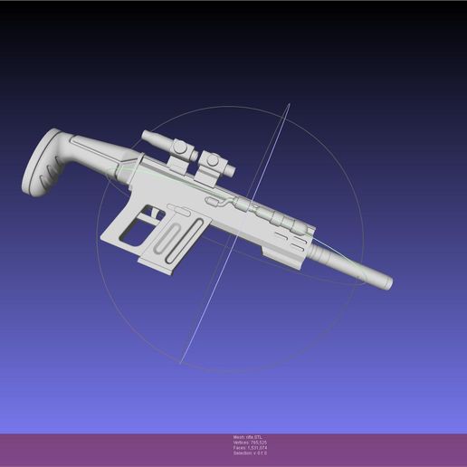 STL file Kaiju No 8 Rifle 👾 (STEP)・3D printable design to download・Cults