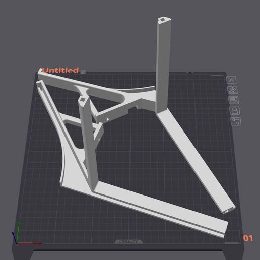 🛝 Lid spacer and slide with back holder for K1 Max・ STL File for 3D ...