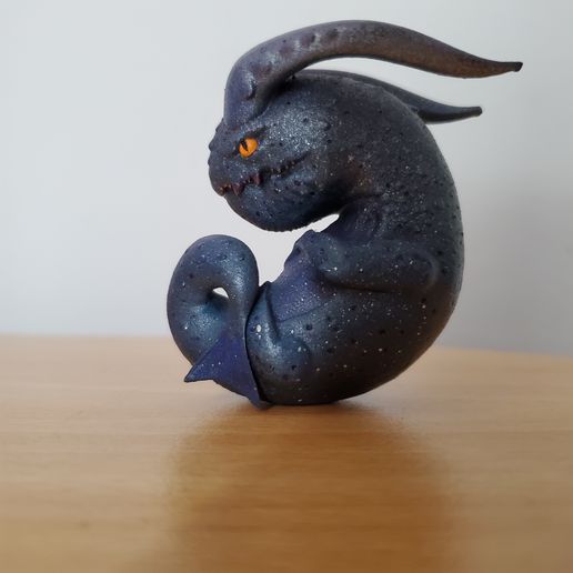 Free STL file Dragon Embryo 🐉 ・3D printer design to download・Cults