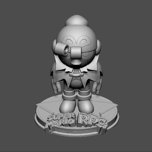 🎮 Super Mario RPG "Geno・ STL File for ・Cults