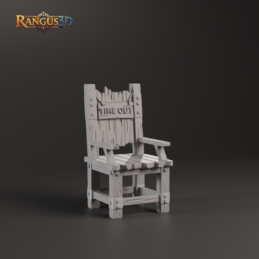 🎲 Dice Jail: Time-Out Chair & Lucky Throne・ 3D File for 3D printing・Cults
