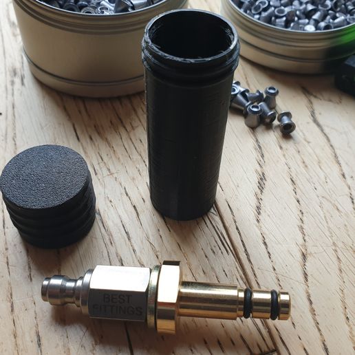 STL file BSA R12 CLX Ultra and 160th PCP Filler Probe Protection Case ⚙ ...