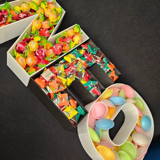 🥣 Mega Letter Number Bowl Pack・ STL File for ・Cults