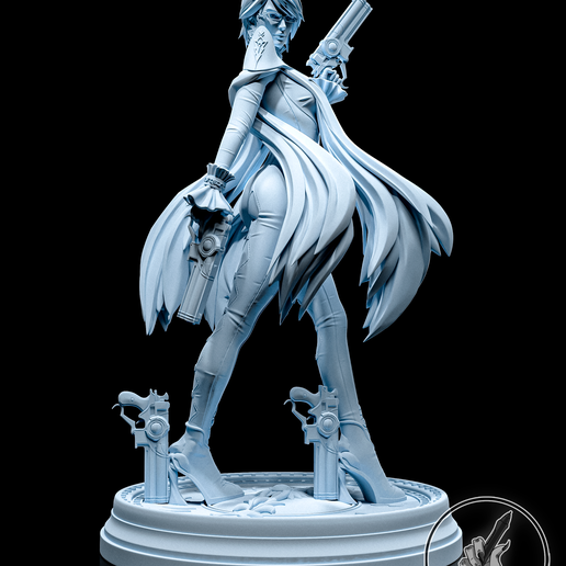 🔫 Bayonetta・ STL File for ・Cults