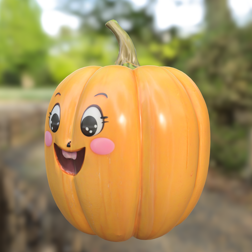 pumpkin cartoon face