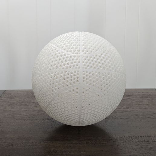 🏀 Airless Basketball Models – Double Lattice – Bounces great!・Free STL ...