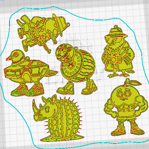 🗝️ PACK 12 KEYCHAINS / KEYCHAIN / BRAINROT ITALIANO #2 - IA ITALIAN ...