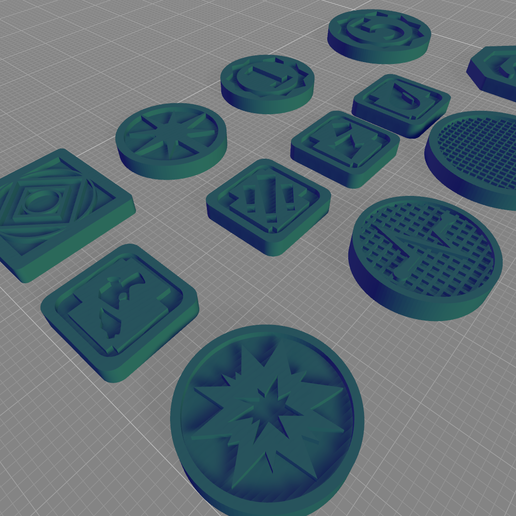 ⭐ Star Wars Shatterpoint Tokens・ 3D File for 3D printing・Cults