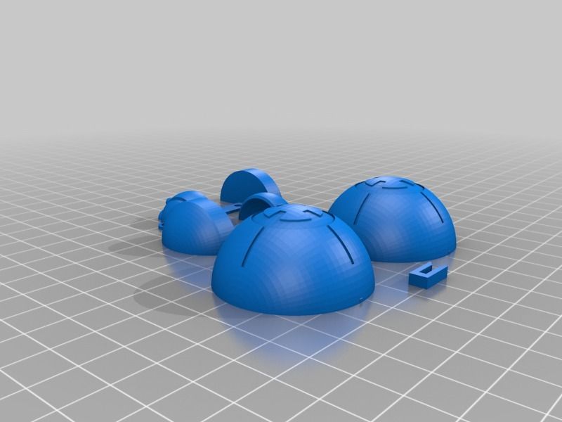 Free 3D file BB-8 Christmas toy / ornament・Template to download and 3D ...