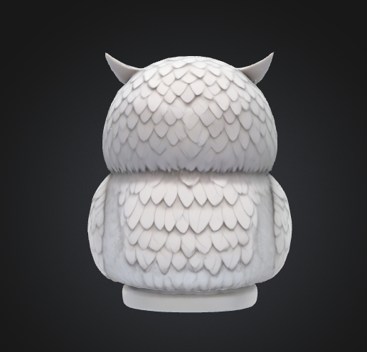🦉 Chibi animal - Sova the owl・ STL File for 3D printing・Cults