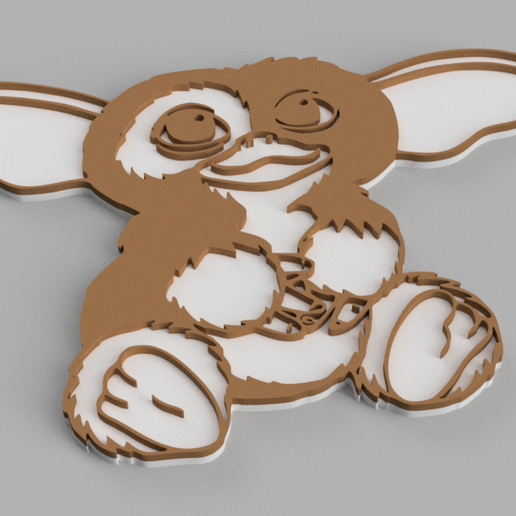 Free STL file Gremlins Gizmo Wall Picture 🖼️ ・3D printable design to ...